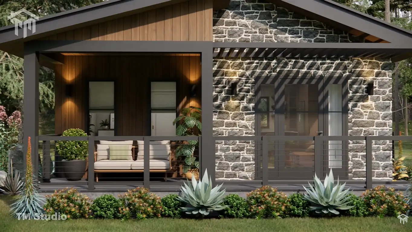 TMS-020-CF1 - TM Studio - Small House Design