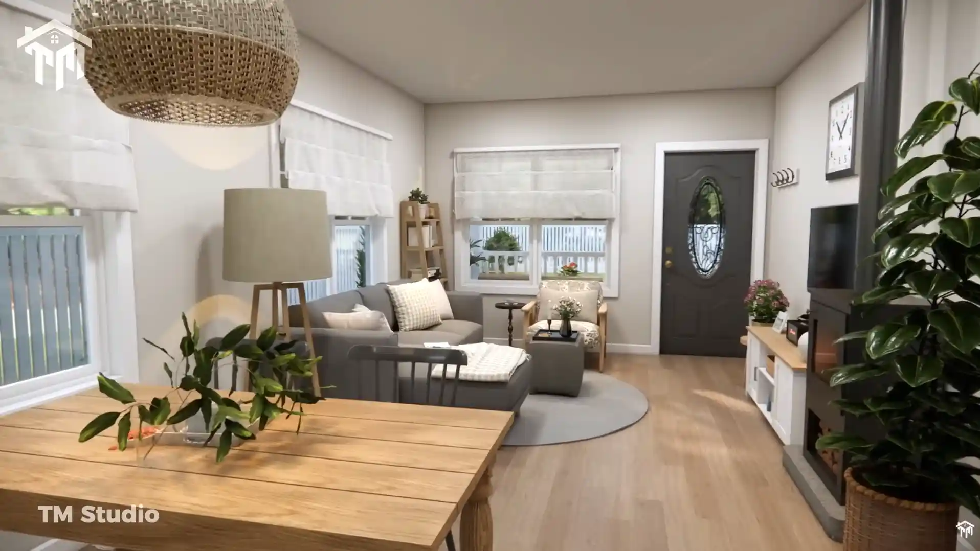TMS-128-CF1 - TM Studio - Small House Design